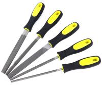 China Round 10 Inch T12 Steel 2.85mm Thickness 62-67 Hardness Flat Mill Blunt File/Rifler for sale