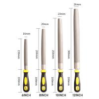 China Professional Steel Triangle Files Three Square Files Machinist Files for Wood Drilling for sale