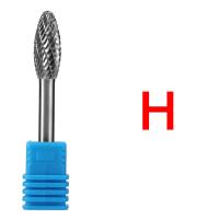 China Round Shape Tungsten Carbide Burr 1/4