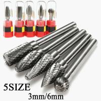 China Round Shape Tungsten Carbide Burr 1/4