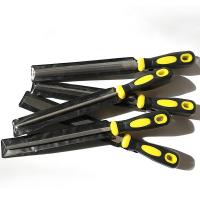 China Customized High Carbon Steel Triangular File with Tooth Pattern and Bidentate Pattern for sale