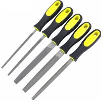 China Customization Unicolor Customized Request Hardware Hand Tool Steel Flat Bastard File for sale