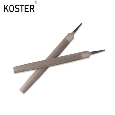 China High Carbon Steel Flat Half Round Rasp File Set Bidentate Tooth Pattern for Precisio for sale