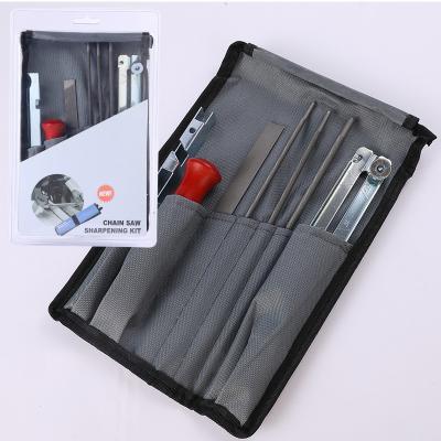China 8PCS 10PCS Chainsaw Sharpening File Kit for Professional Chainsaw Maintenance for sale