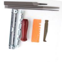 China Steel Metal Drilling Garden Tool Chainsaw Parts Chain Saw File Chain Sharpening Kit for sale