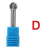 China Carbide Rotary Bur Tool Files Set with F Shape Tungsten Long 1/4inch Shank F122506 Burr for sale