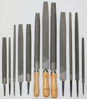 China 6 Inch 8 Inch 10 Inch 13 Inch Flat Type Steel Files For Metalworking for sale