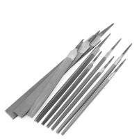 China 6 Inch 8 Inch 10 Inch 13 Inch Flat Type Steel Files For Metalworking for sale