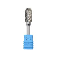 China 80mm Round Solid Shape Carbide Burr Set with Bidentate Pattern From Advanced Technology for sale