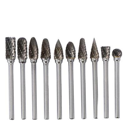China Customized Request Unicolor Tungsten Rotary Carbide Burrs for Sc Cylinder Shape for sale