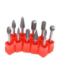 China Round Carbide Rotary Burrs for Metal Machining and Wood Polishing Section Shape Round for sale