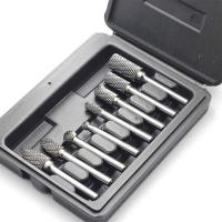 China SA 6mm 6.35mm Cylinder Shape 1/4 Inch Shank Tungsten Carbide Rotary Burrs for Cutting for sale