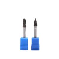 China 10pcs 6.35mm 1/4 Inch Double Cut Rotary Files Burr Tool Set for Woodworking Wholesaler for sale
