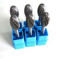 China Se-7 Tungsten 6mm Carbide Burr Rotary Files for Wood Drilling Cutting Tooth File for sale