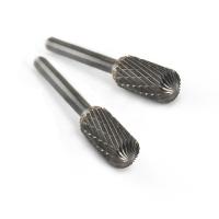China Unicolor 1/8 Inch Yg8 Carbide Cutter Silver Nail Bit Set Tungsten Rotary File Burr for sale