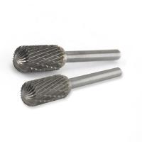 China Unicolor 1/8 Inch Yg8 Carbide Cutter Silver Nail Bit Set Tungsten Rotary File Burr for sale