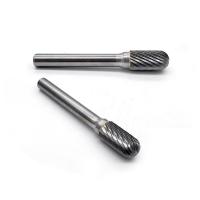 China Unicolor 1/8 Inch Yg8 Carbide Cutter Silver Nail Bit Set Tungsten Rotary File Burr for sale