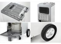 China DEHUMidifier DH-602BC 60L/day Big Wheel Commercial Quite Compressor Air Dehumidifier for sale