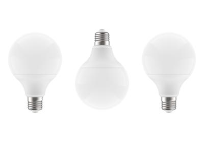 China 1050LM Not Fade Colors Voltage 220V 240V Dimmable G95 LED Bulb for sale