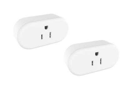 China Length 78mm Width 38mm ETL Approved Wifi Smart Socket for sale