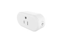 China Rated Voltage AC100V 240V 50 / 60HZ Plastic Wifi Smart Socket for sale