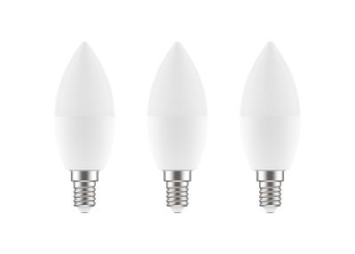 China Color Temp W / CCT / RGBW 470LM 5.5W Indoor Smart C37 LED Candle Bulb for sale