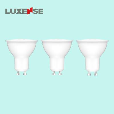 China RGB+W 4.5w 350lm RGB+CCT Smart Gu10 Led Bulbs Adjustable Light for sale