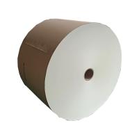 China PE Coated Paper Roll Food Grade Oilproof Non Fluorescence Paper with Customized Core Size for Food Container Production for sale