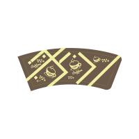 China Recycled Paper Cup Fan Custom Ecofriendly Single PE For Hot Drink for sale