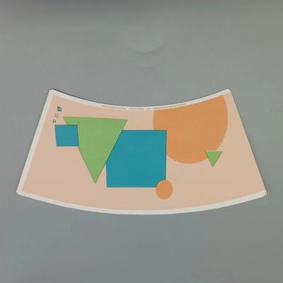 China Food Grade White Cup Stock Paper Roll Brown Kraft Sheet 85% Whiteness CE SGS Certified for sale