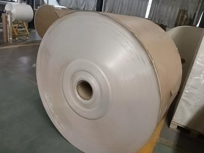 China Heat Resistant Wood Pulp PE Coated Kraft Paper 150-350gsm Glossy Matte Finish Flexo Printing for sale