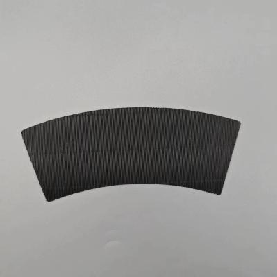 China Biogradable Food Container PE Coated Paper Cup Fan With Customized Logo for sale