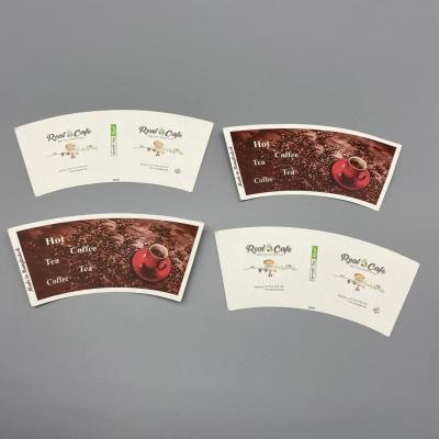 China Customized 22OZ Paper Cup Fan Single PE 0.45mm-4mm Thickness for sale