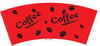 China Flexo Printing 3oz 170gsm Paper Cup Fan Waterproof Greaseproof for sale