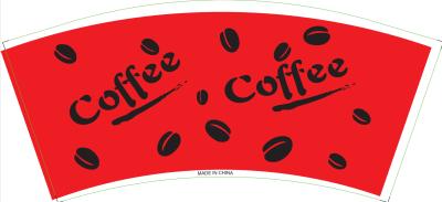 China Flexo Printing 3oz 170gsm Paper Cup Fan Waterproof Greaseproof for sale