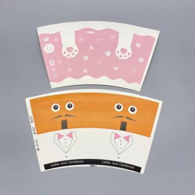 China 28oz Single PE Coated Paper Cup Fan Waterproof Food Grade for sale