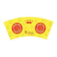 China C1S C2S Virgin Raw Material Paper Cup Fan 0.45mm-4mm Thickness for sale