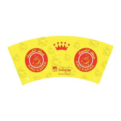 China C1S C2S Virgin Raw Material Paper Cup Fan 0.45mm-4mm Thickness for sale