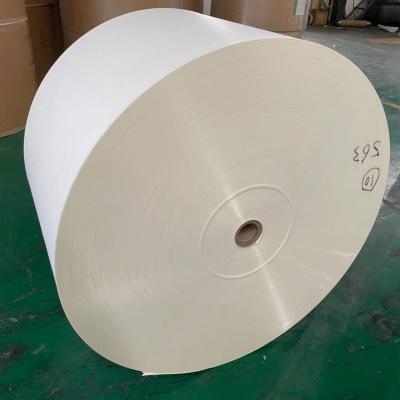 China 1 Side PE Coating 270gsm Paper Cup Material Matt Film Laminated for sale