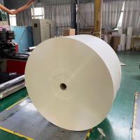 China Flexographic Plastic Coated Paper Roll 160 Gram Paper Cup Raw Material for sale