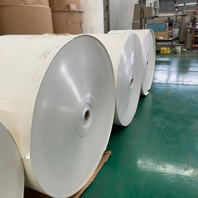 China PE Coated Paper Roll with precise control on paper weight PE coating and thickness for consistent packaging performance for sale