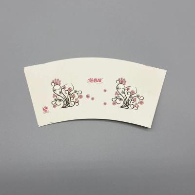 China Double Wall 150ML 4oz Paper Cup Blank 300gsm Bamboo Pulp Raw Materials for sale