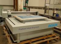 China Flatbed Inkjet Engraving Machine Computer To Screen Engravers Textile Inkjet Screen Engraver for sale
