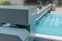 China Automatic Flatbed UV Laser Engarver For Textile Screen Bedsheet , Curtain , Garment for sale