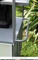 China Multifunctional Food Cart Electric Tricycle with 100kg Load and Engine for sale