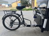 China Mobile Coffee Cart with Bike Technicals and 24-inch Rear Wheels from Glory Coffee for sale