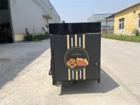 China Manufacturing Plant Coffee Small Cart Trailers Foldable Table Size 1300x750x150mm for sale