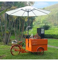 China 3 Wheels Ice Cream Bike Tricycle Mobile Food Cart with Any Color Variation Selection for sale