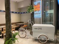China 250*124*135cm Cannery Application Coffee Food Tricycle Cart with Cargo and Capacity for sale