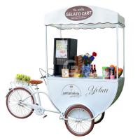 China High Productivity 3 Wheel Coffee Bike for Street Mobile Coffee and Bubble Tea Kiosk for sale
